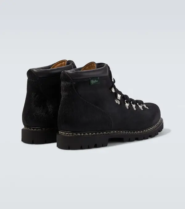 Junya Watanabe Calf Hair Lace-up Boots
