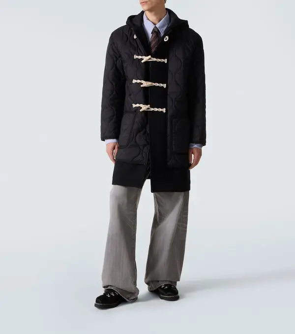Junya Watanabe Calf Hair Lace-up Boots