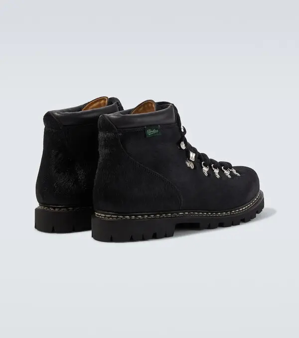 Junya Watanabe Calf Hair Lace-up Boots