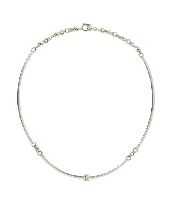 SPINELLI KILCOLLIN Helio Tria Diamond Necklace - Silver