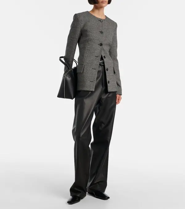 Proenza Schouler Annemarie Wool Jacket - Grey
