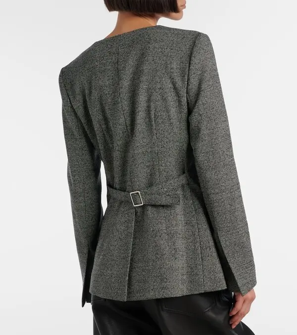 Proenza Schouler Annemarie Wool Jacket - Grey
