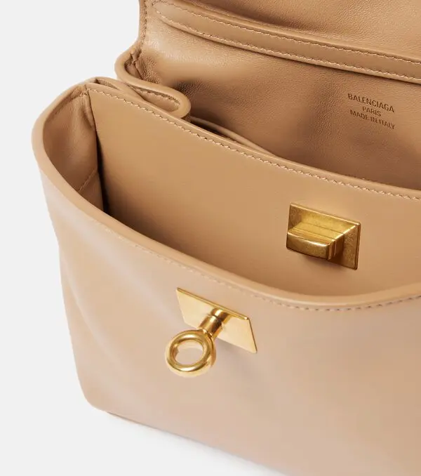Balenciaga Rodeo Mini Leather Tote - Beige