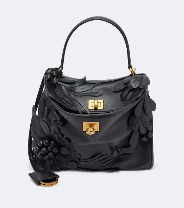Balenciaga Rodeo Mini Leather Tote - Black