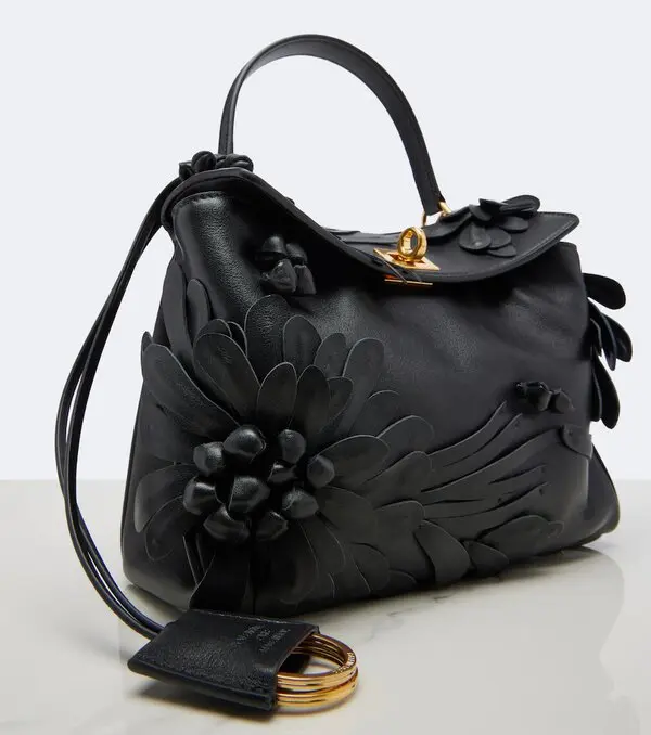Balenciaga Rodeo Mini Leather Tote - Black