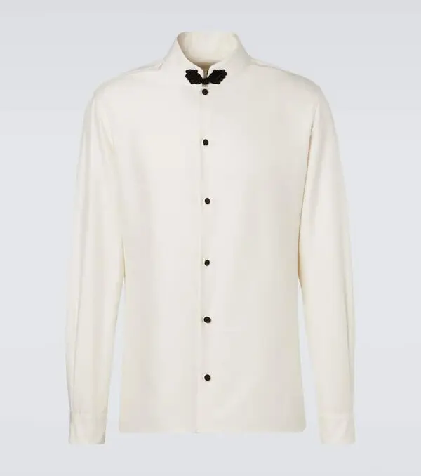 Valentino Garavani Silk Shantung Shirt