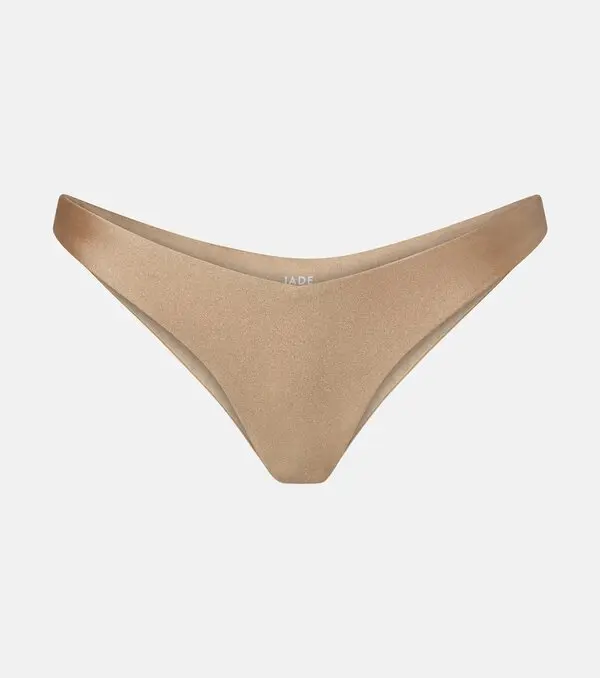 Jade Swim Vera Bikini Bottoms - Beige