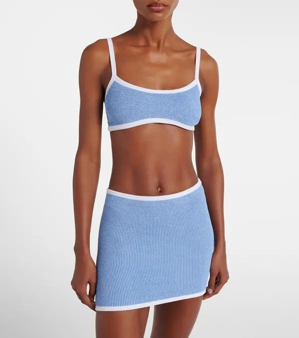 Hunza G Devyn Skirt - Blue