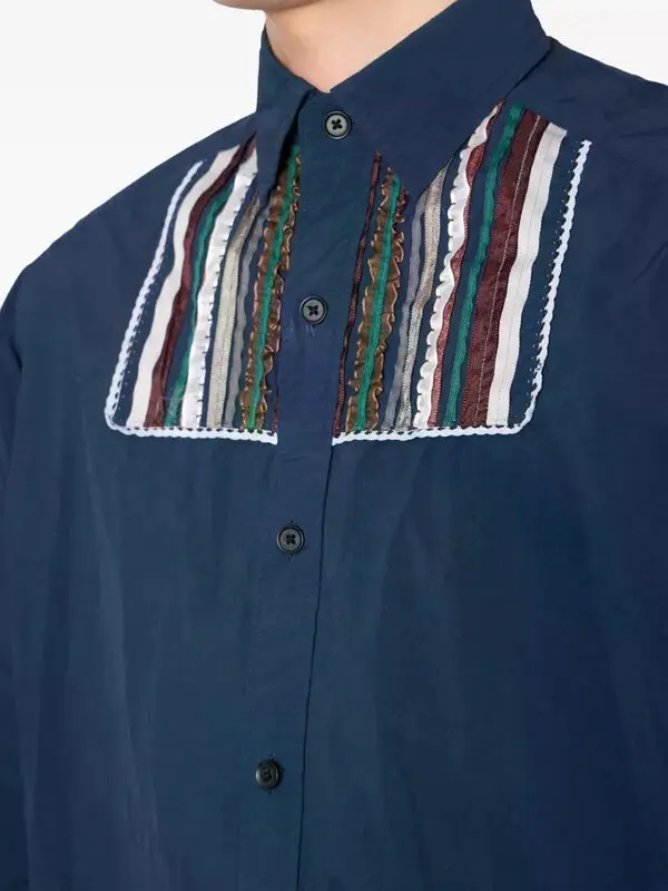 Kolor Ribbon-embellished Shirt