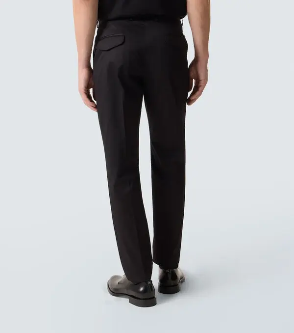 Dolce & Gabbana Cotton-blend Slim Trousers