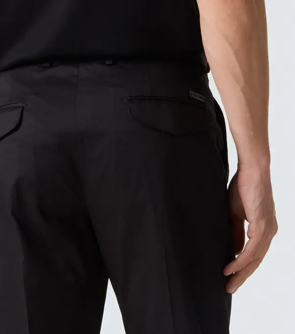 Dolce & Gabbana Cotton-blend Slim Trousers