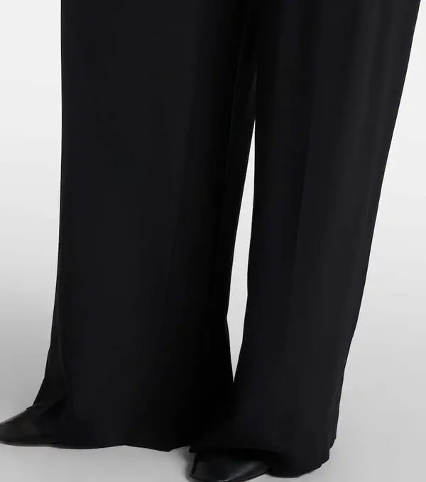 JOSEPH Hulin Silk Crêpe De Soie Wide-leg Pants