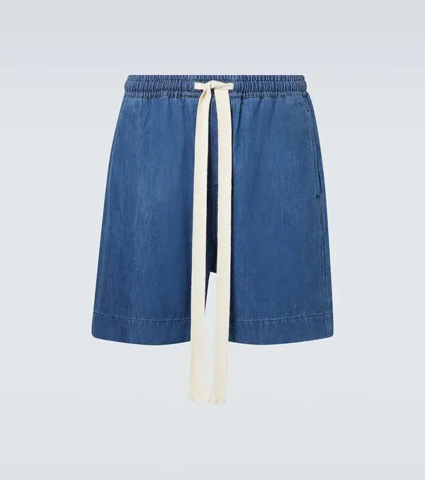 Commas Denim Bermuda Shorts - Blue