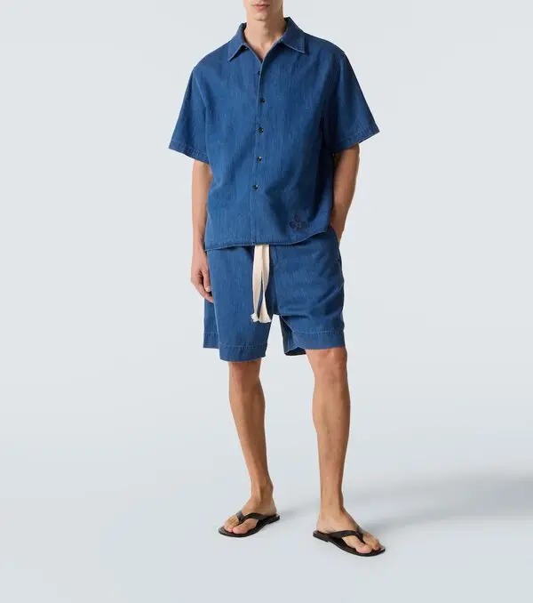 Commas Denim Bermuda Shorts