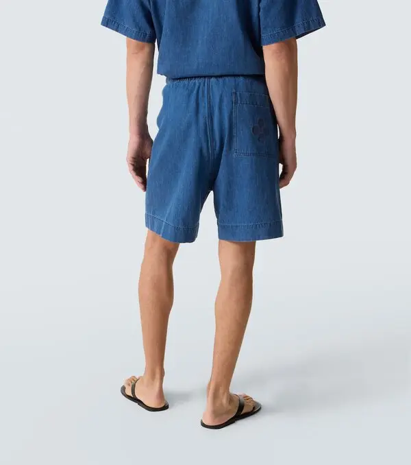 Commas Denim Bermuda Shorts