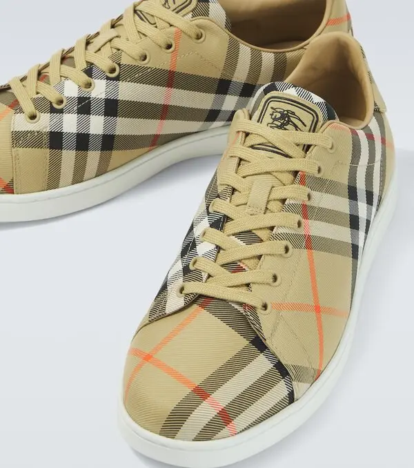 Burberry Check Sneakers