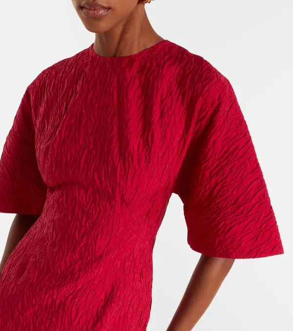ROKSANDA Falah Cloqué Midi Dress