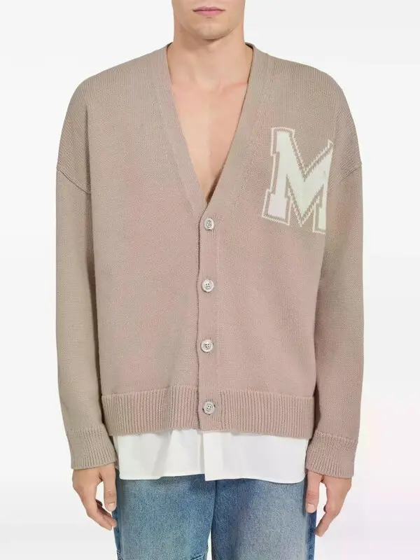 MAISON MARGIELA V-neck Cardigan - Neutrals