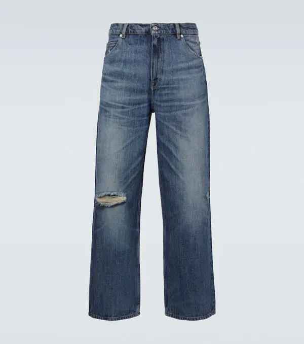 Our Legacy Vast Cut High-rise Wide-leg Jeans - Blue