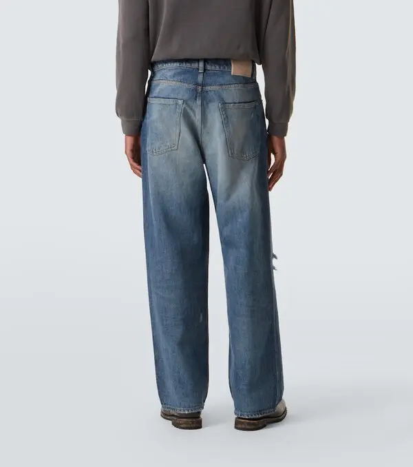 Our Legacy Vast Cut High-rise Wide-leg Jeans - Blue
