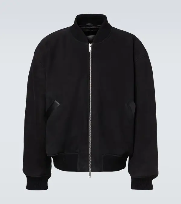 Studio Nicholson X Aaron Levine Berkeley Suede Bomber Jacket