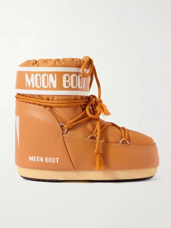 Moon Boot Icon Low Shell Snow Boots - Brown