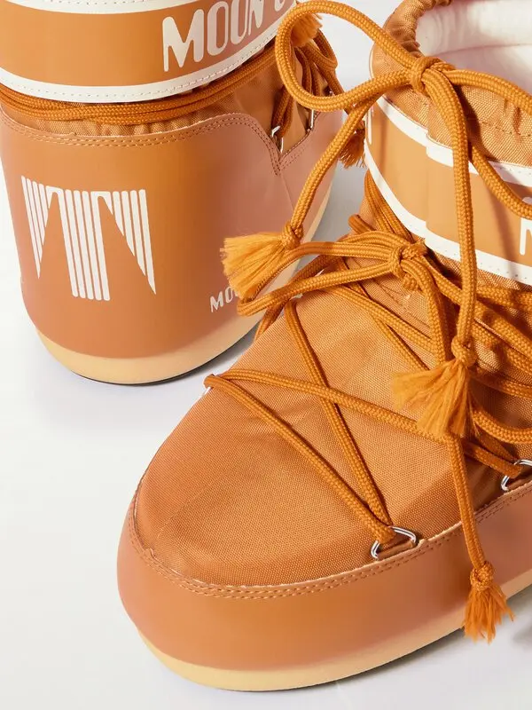 Moon Boot Icon Low Shell Snow Boots - Brown