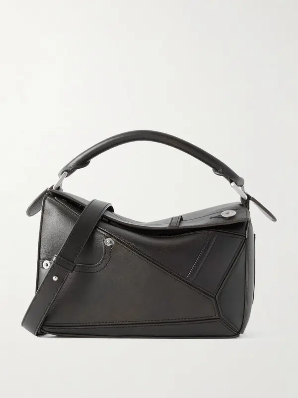 Loewe Puzzle Panta Small Shoulder Bag - Brown