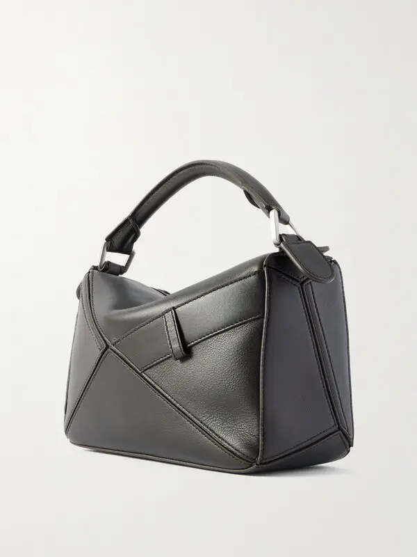 Loewe Puzzle Panta Small Shoulder Bag - Brown