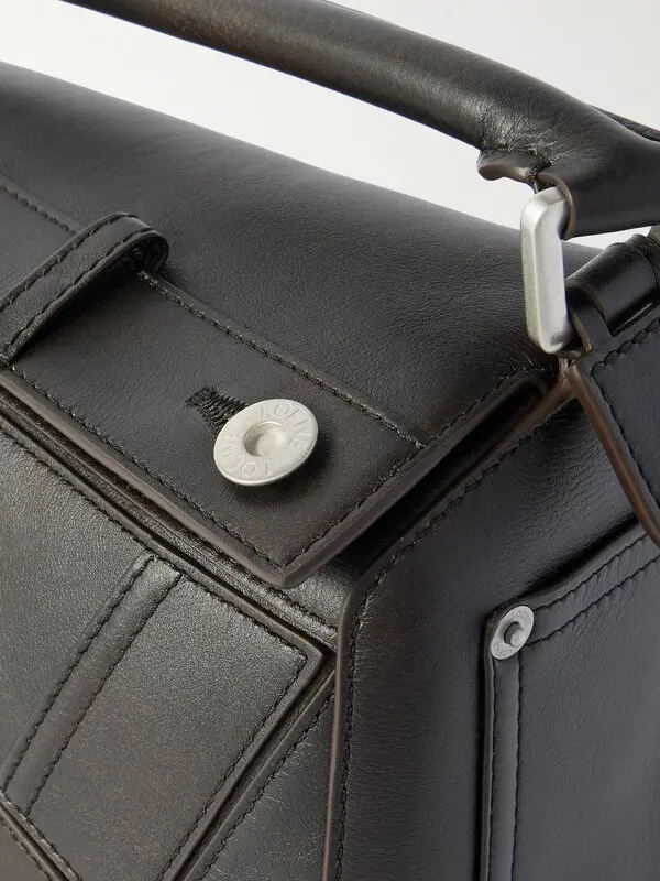 Loewe Puzzle Panta Small Shoulder Bag - Brown