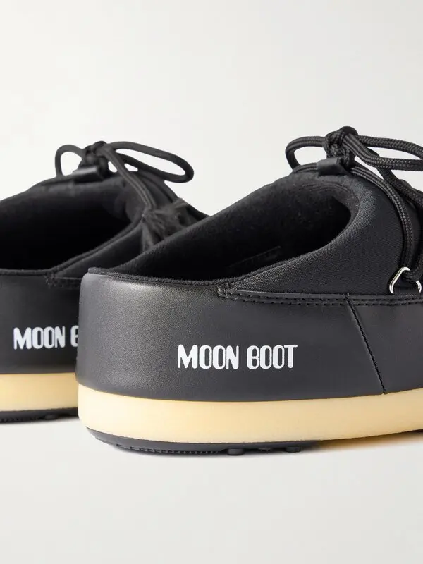 Moon Boot Evx Shell Mules - Black