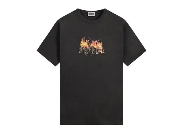 Kith X Marvel Ghost Rider Vintage Tee Shirt