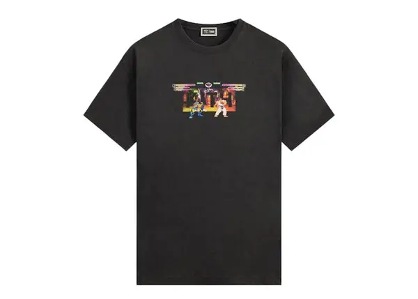 Kith X Marvel Vs. Capcom Circus Vintage Tee Shirt - Black