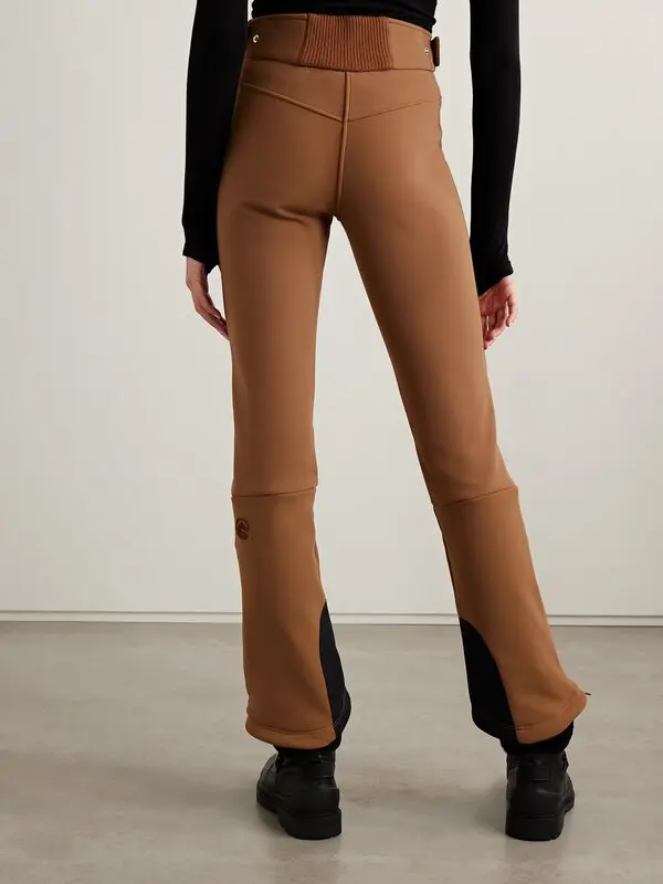Cordova Saint Moritz Tech-jersey Flared Ski Pants - Brown