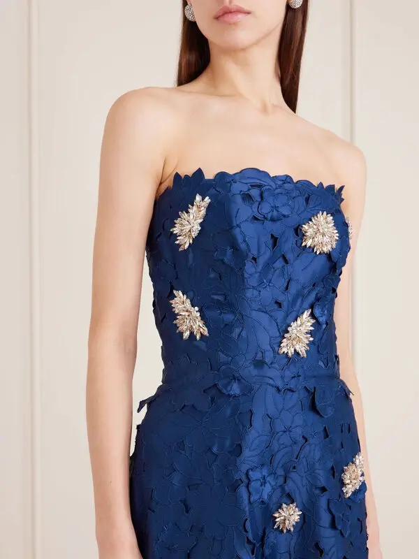 chinese dress ladies Costarellos - Kalissa Guipure Lace Dress