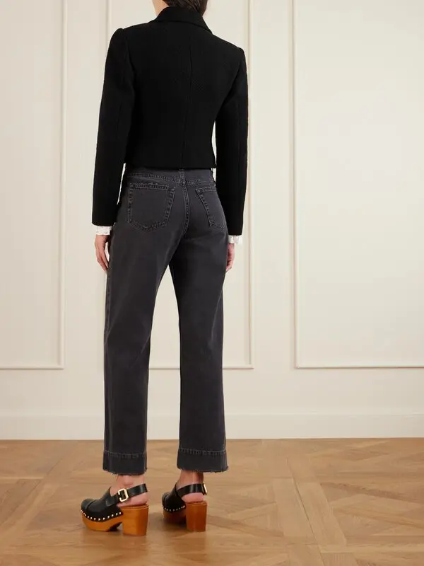 Chloé Double-breasted Wool-blend Jacket