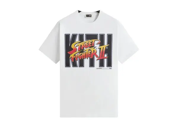 Kith X Capcom Street Fighter Ultra Vintage Tee Shirt - White