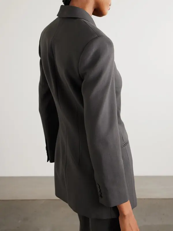 Calvin Klein Adrian Wool Blazer - Gray