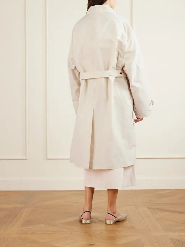 Calvin Klein Marisol Cotton-blend Coat - Neutrals