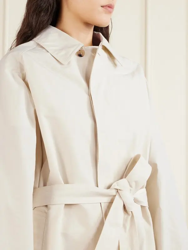 Calvin Klein Marisol Cotton-blend Coat - Neutrals