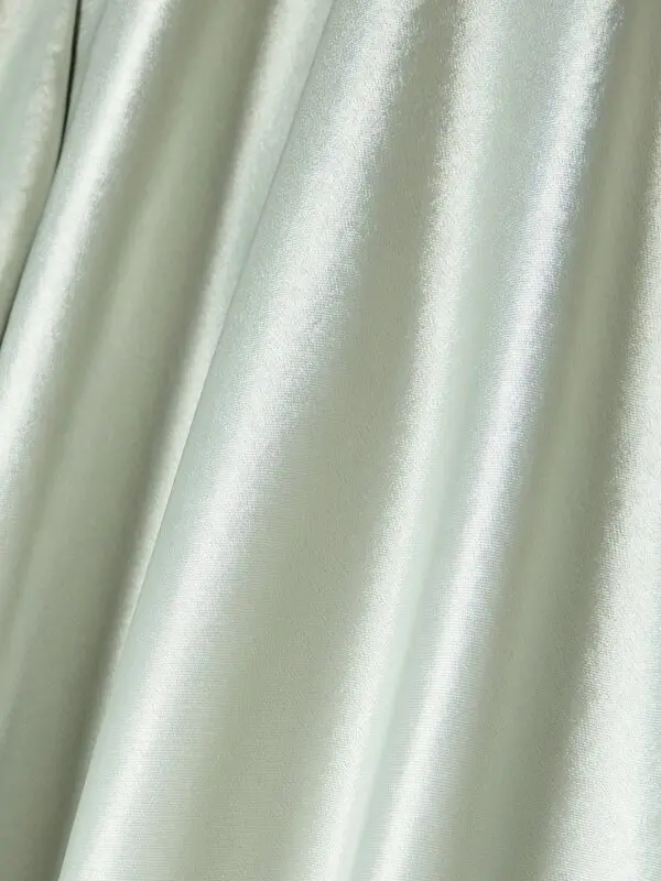 Calvin Klein Alba Duchesse-satin Midi Dress - Green