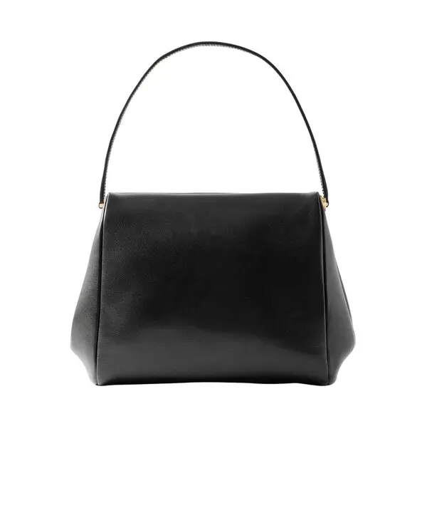 Calvin Klein Tina Leather Shoulder Bag
