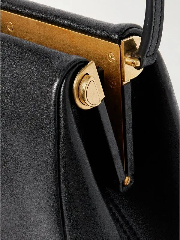 Calvin Klein Tina Leather Shoulder Bag