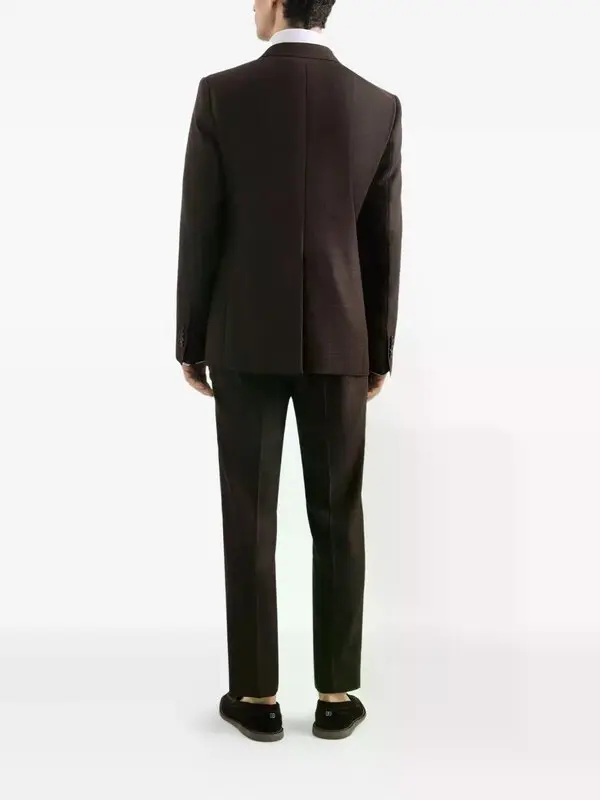 Dolce & Gabbana Taormina Double-breasted Blazer - Brown