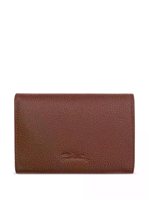 Longchamp Le Foulonné Compact Wallet - Brown