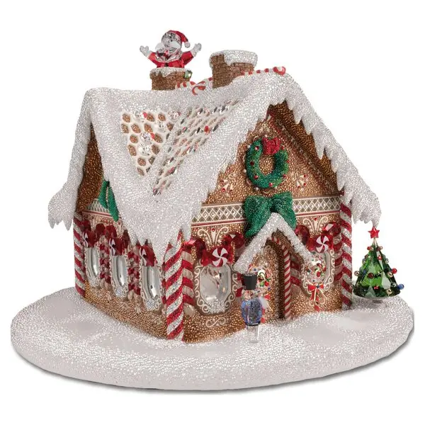 SWAROVSKI Crystal Myriad Gingerbread House - Multicolored