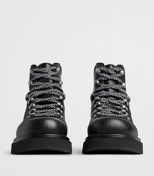 Bottega Veneta Leather Lace-up Boots