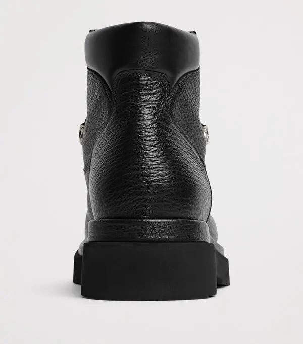 Bottega Veneta Leather Lace-up Boots