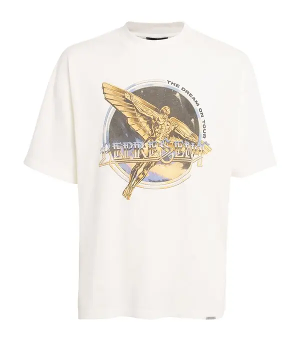 REPRESENT Cotton Golden Tour T-shirt - White