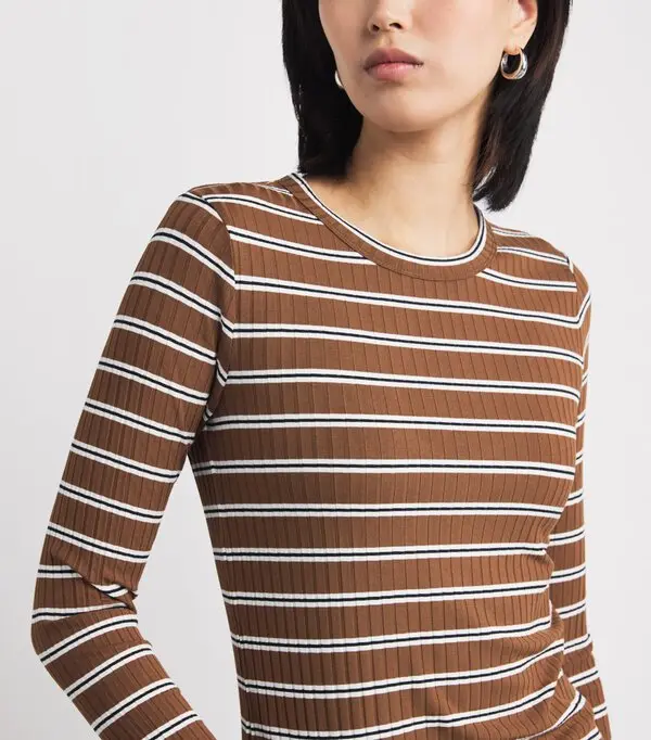 Rag & Bone Ribbed Stripe Luca T-shirt